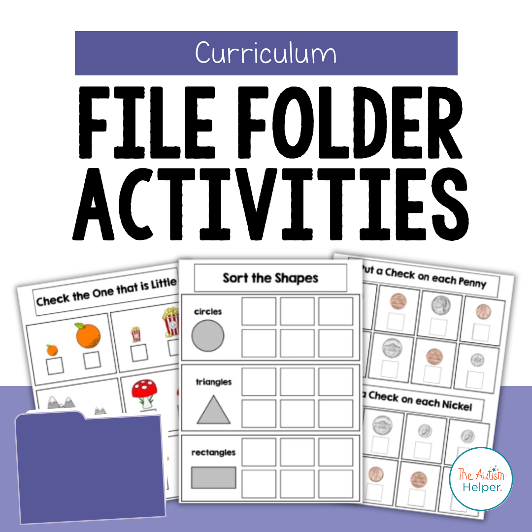 Curriculum File Folders – The Autism Helper