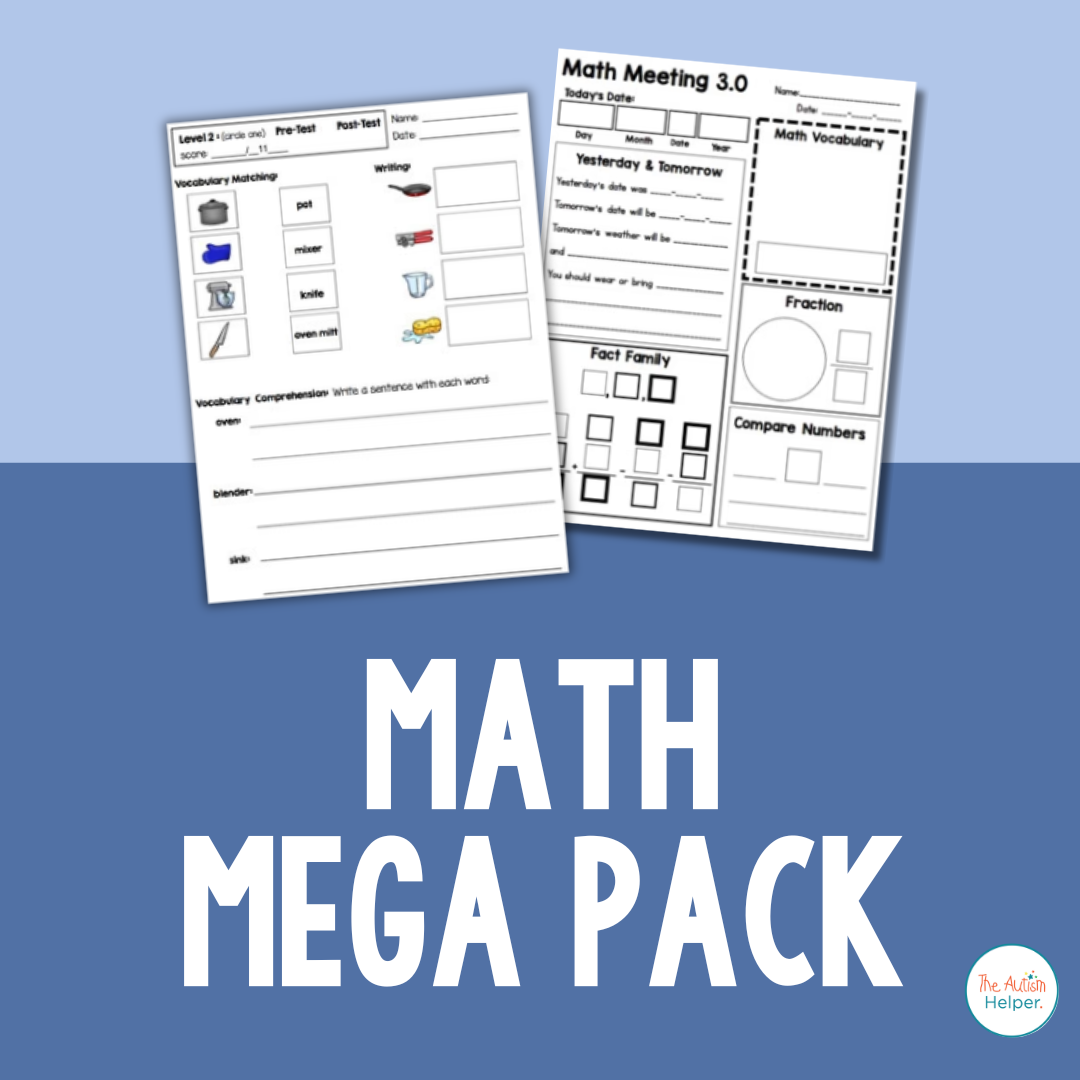 Math Mega Pack – The Autism Helper