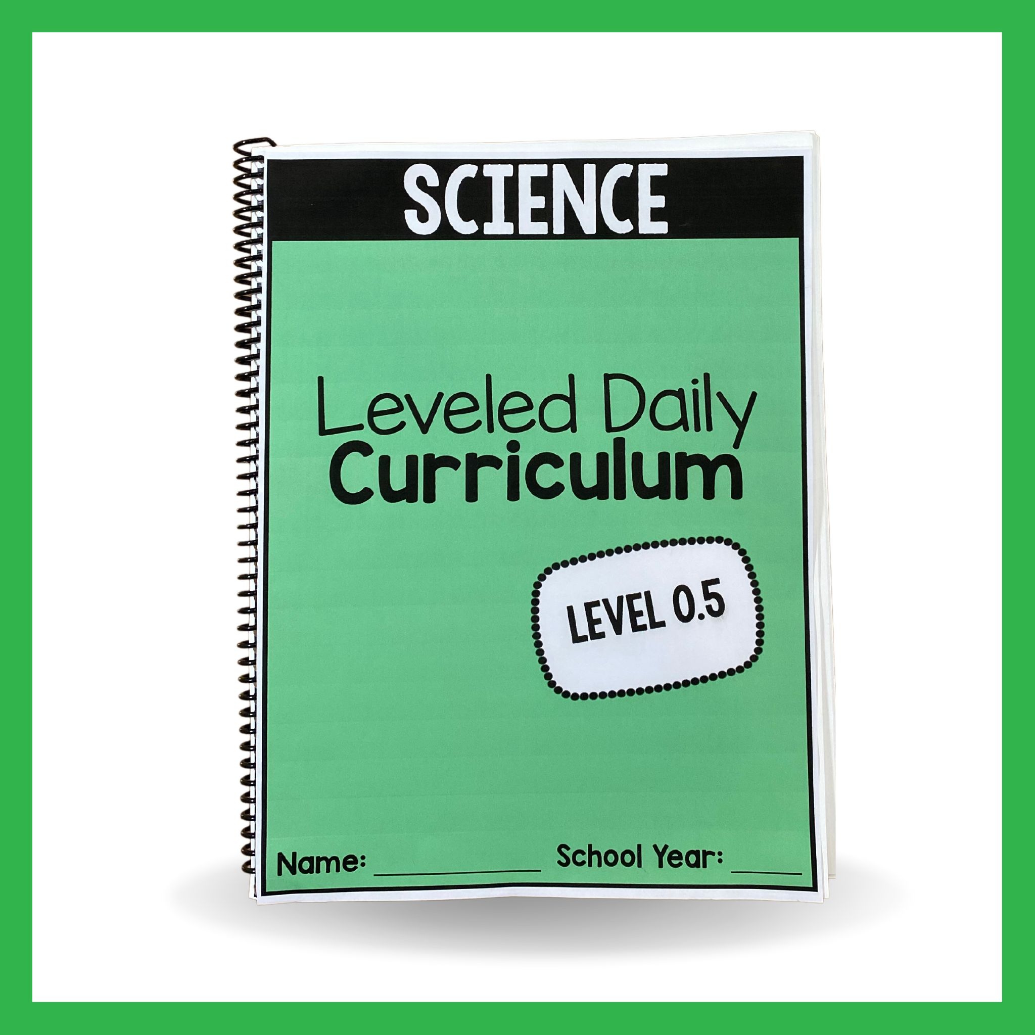Science Leveled Daily Curriculum – The Autism Helper