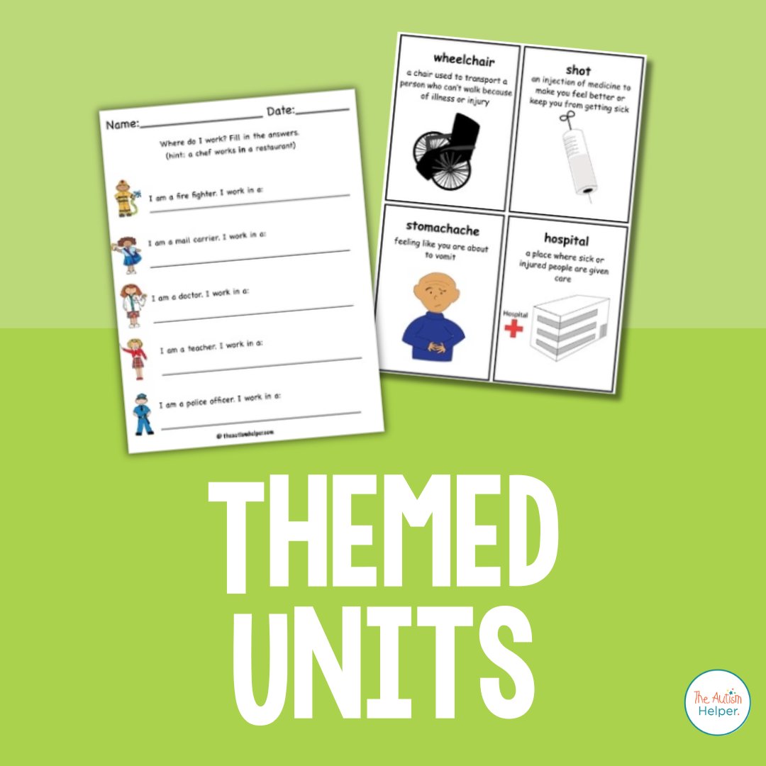 Themed Units – The Autism Helper
