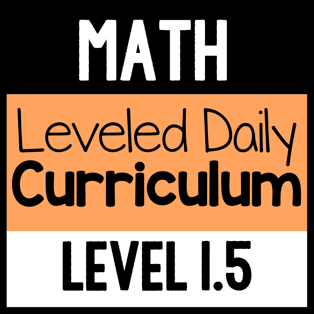 Math Leveled Daily Curriculum LEVEL 1 5 N N N N The Autism math-leveled-daily-curriculum-level-1-5-n-n-n-n-the-autism