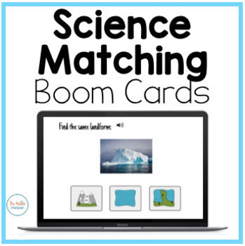 Science Matching Interactive Boom Cards#N# #N# #N# #N# – The Autism Helper