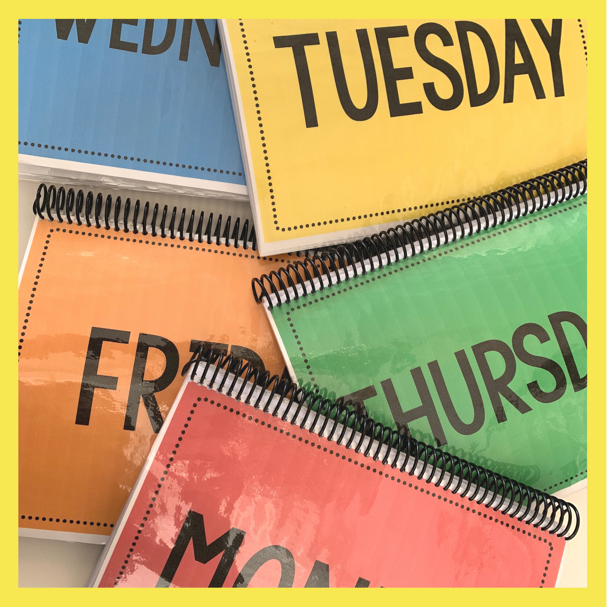 Easy Matching Weekly Workbooks – The Autism Helper