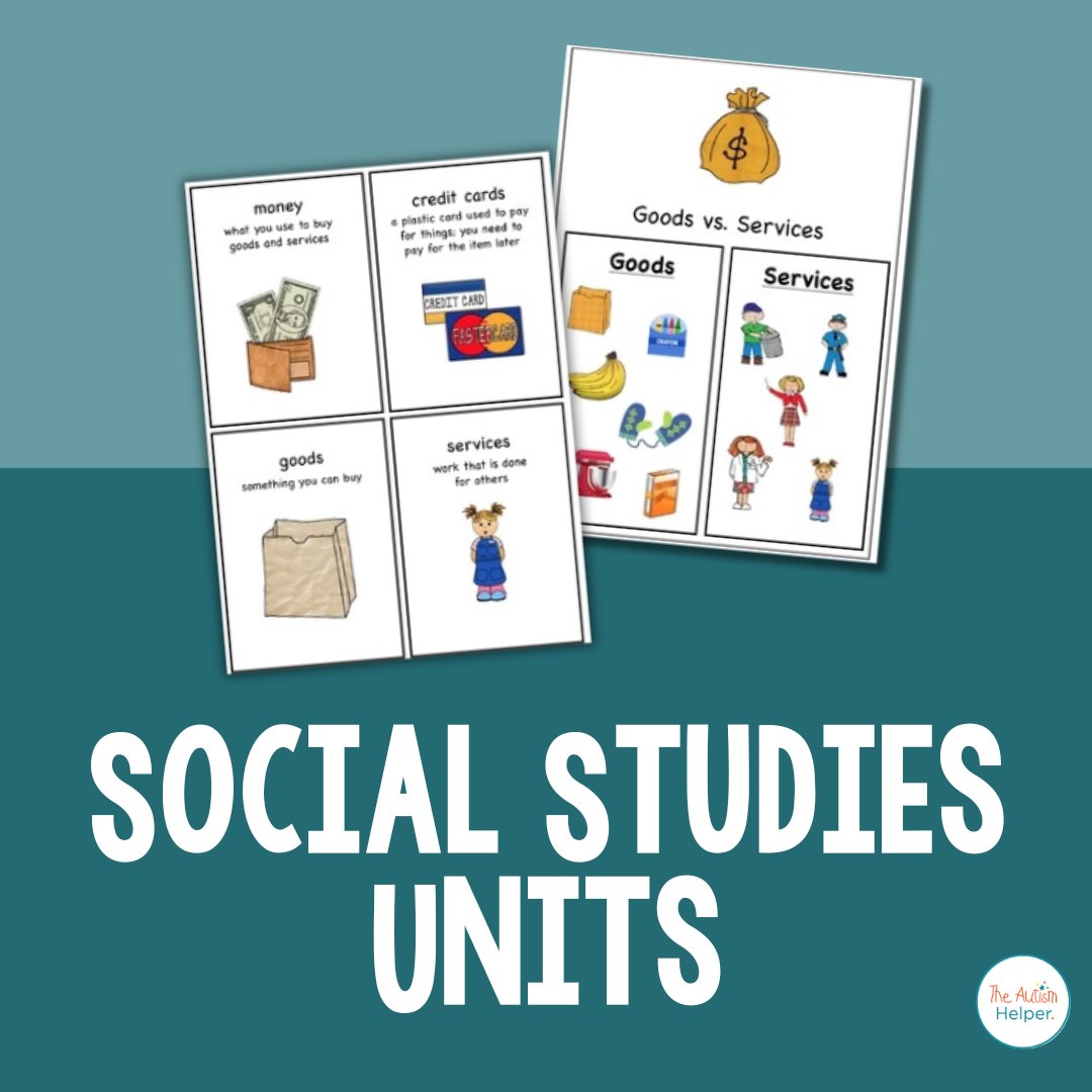 Social Studies Units – The Autism Helper