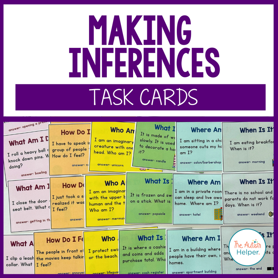 Task Cards – The Autism Helper