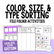 Color, Size, and Type Sorting File Folder Activity Mega Pack – The ...