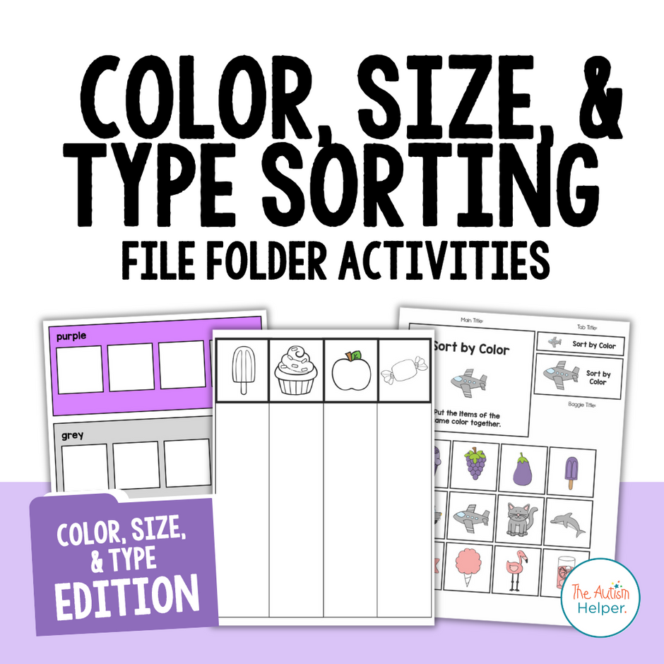 All File Folder Activities – The Autism Helper