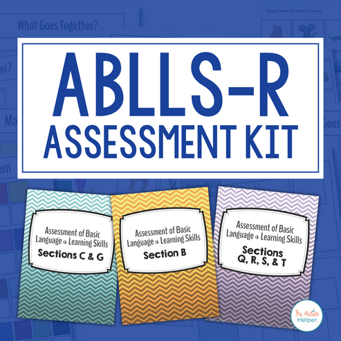 ABLLS-R Assessment Kit – The Autism Helper