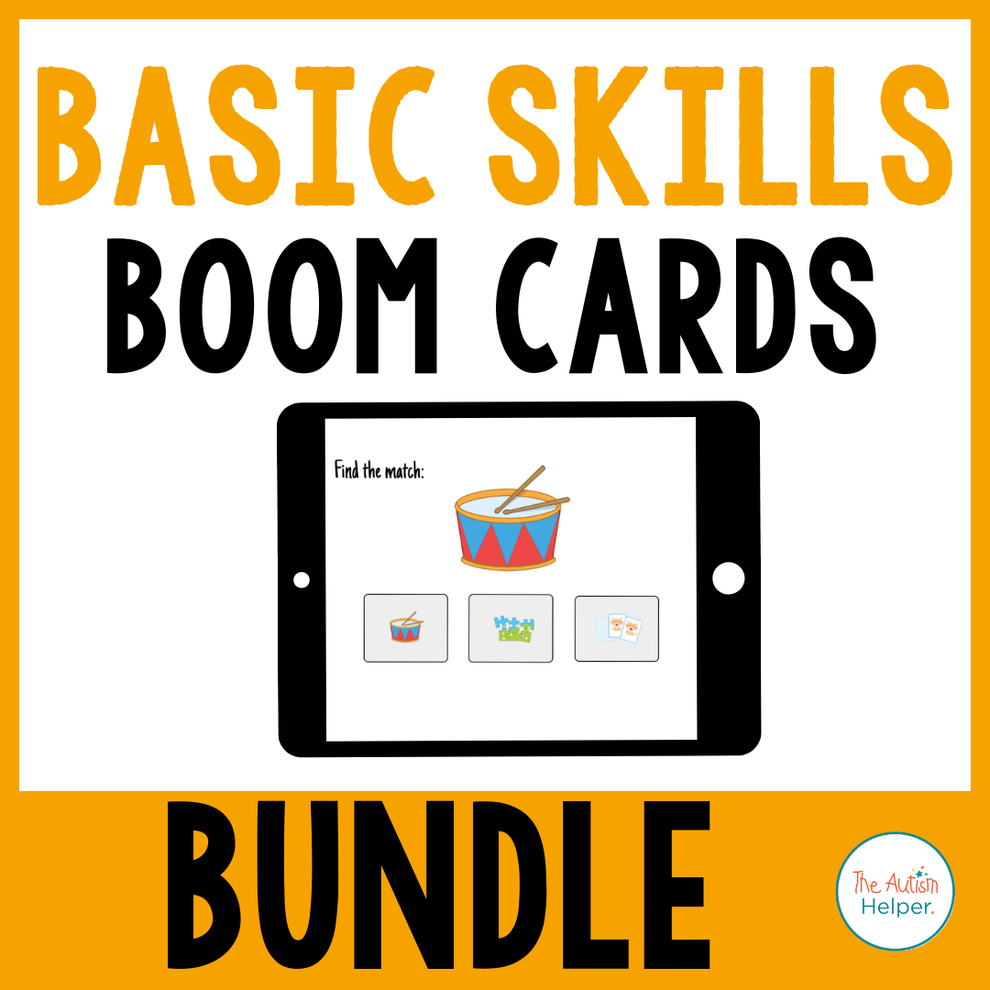 Basic Skills Interactive Boom Card Bundle – The Autism Helper