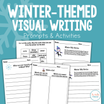 Winter-Themed Visual Writing Prompts and Activities – The Autism Helper