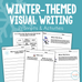 Winter-Themed Visual Writing Prompts and Activities – The Autism Helper