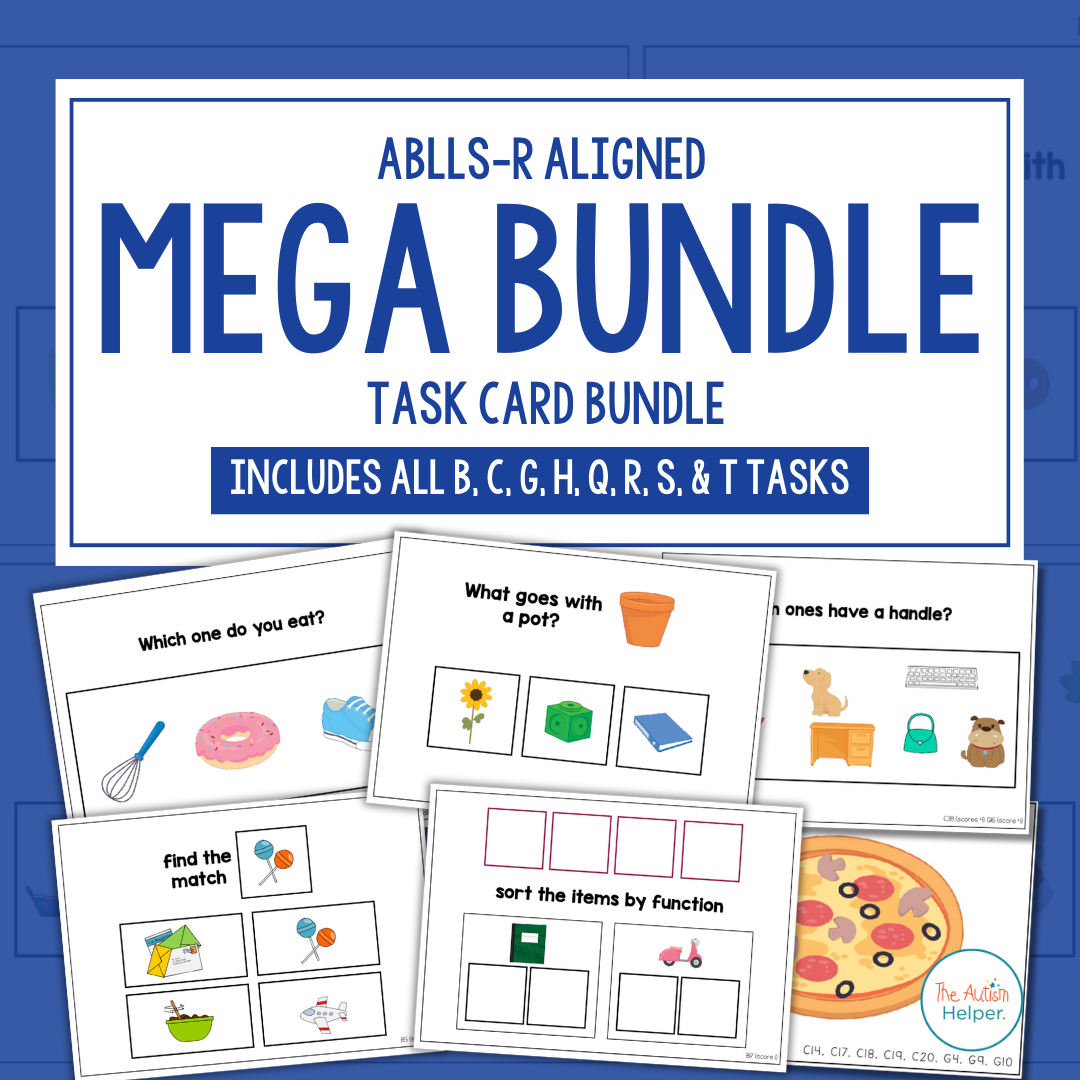 ABLLS-R Aligned Task Card MEGA BUNDLE – The Autism Helper