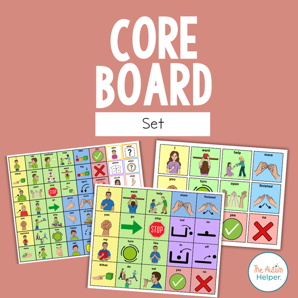 Core Board Set – The Autism Helper