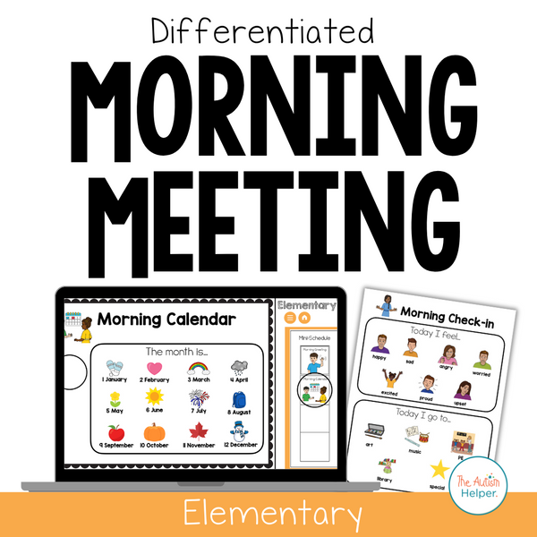 Differentiated Morning Meeting - Elementary Edition – The Autism Helper