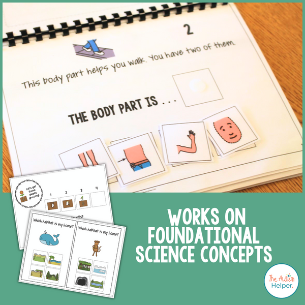 Science Adapted Book Series – The Autism Helper
