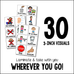 Visuals for Necklace or Lanyard – The Autism Helper
