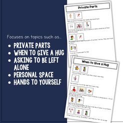 Visual Social Stories: Personal Space Set – The Autism Helper