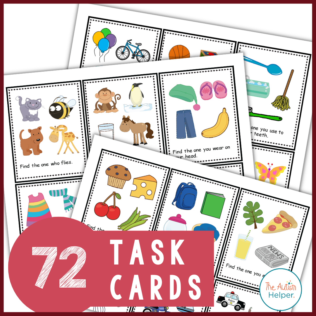 Feature and Function Task Cards – The Autism Helper