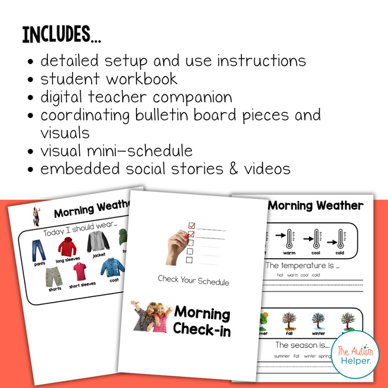 Differentiated Morning Meeting - High School Edition – The Autism Helper