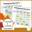 Thanksgiving Class Party Setup Kit – The Autism Helper