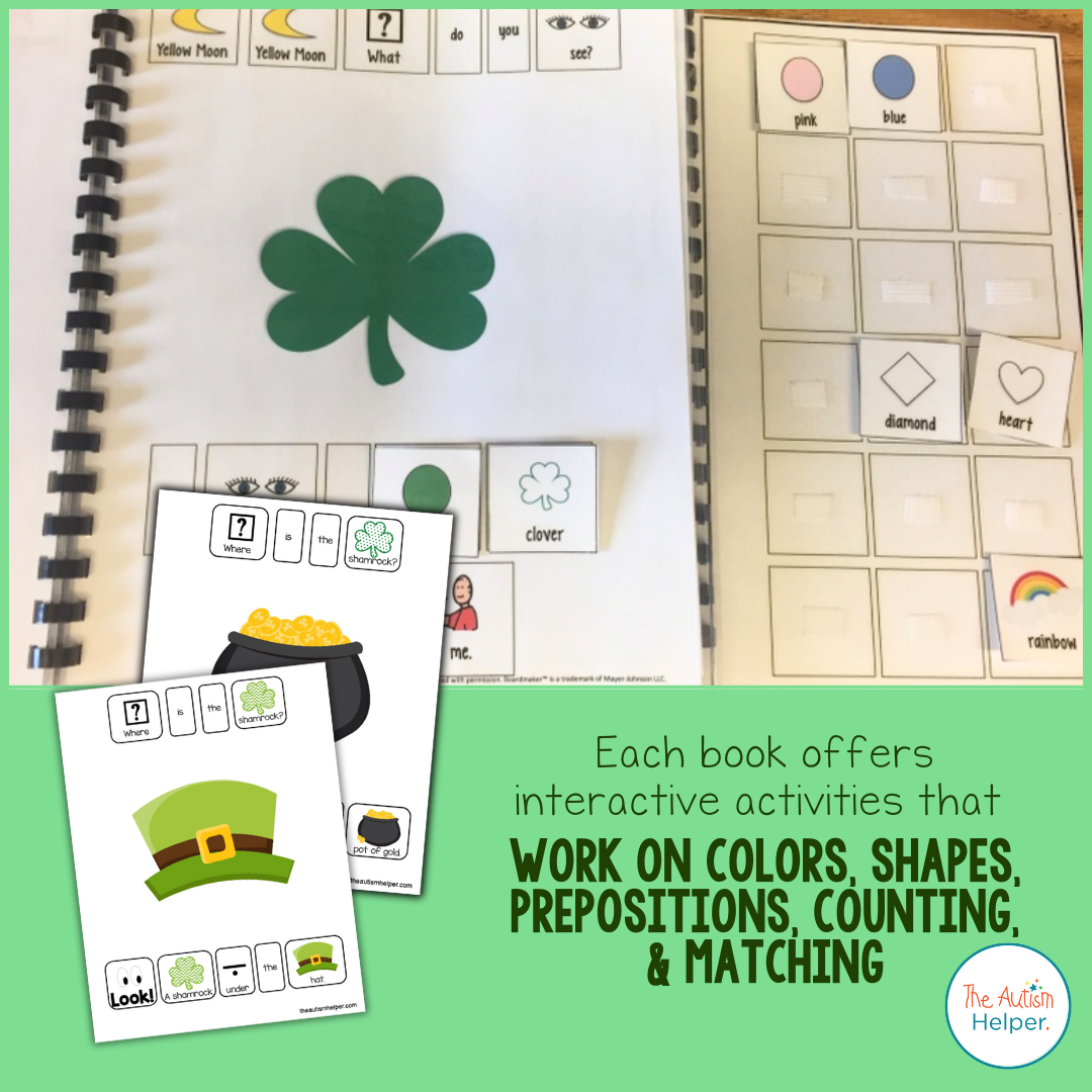 St. Patrick's Day Adapted Book Series – The Autism Helper