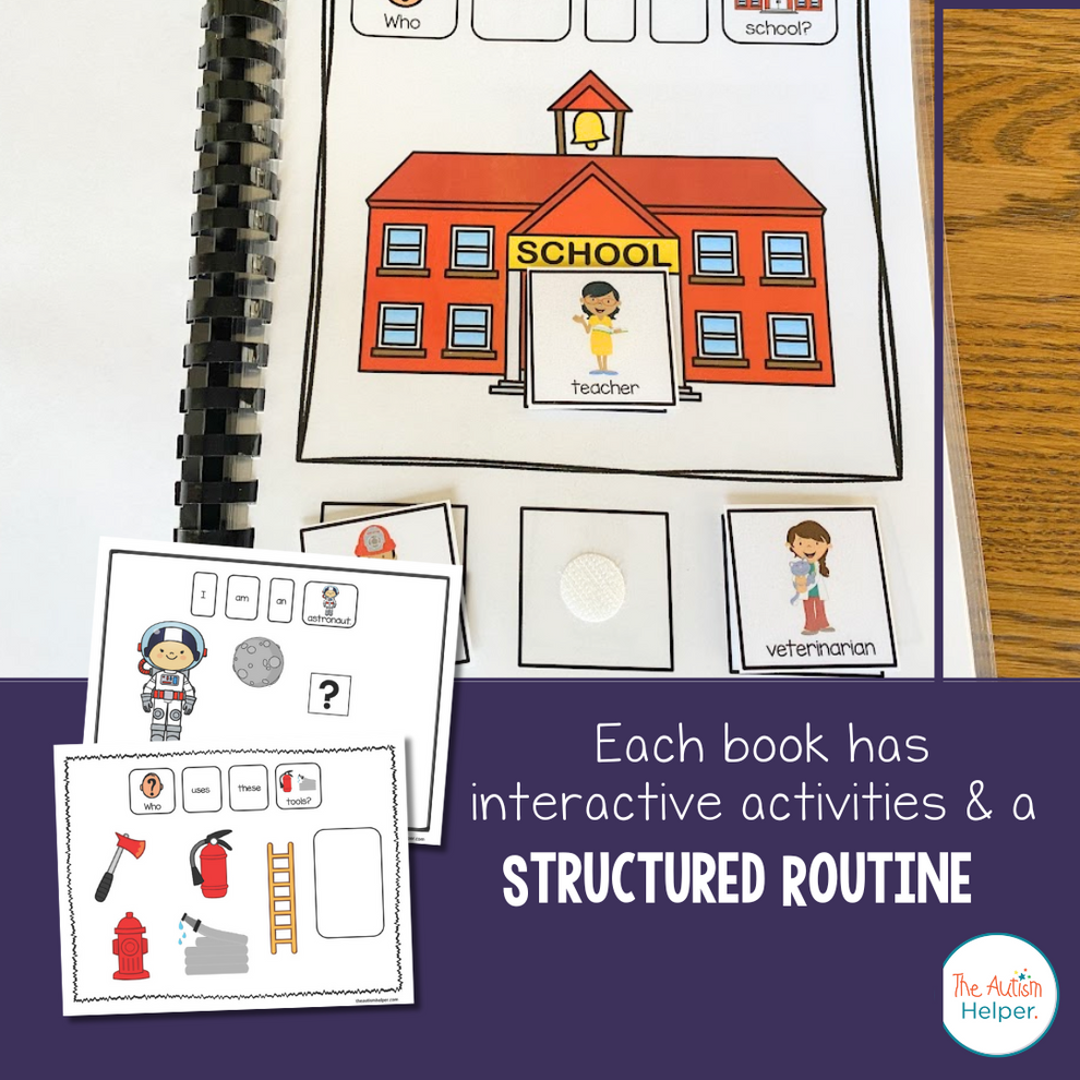 Community Helpers Adapted Book Series – The Autism Helper