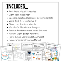 Classroom Starter Pack Bundle – The Autism Helper