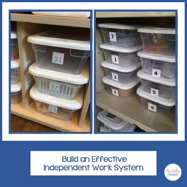 Work Task System Setup Kit – The Autism Helper