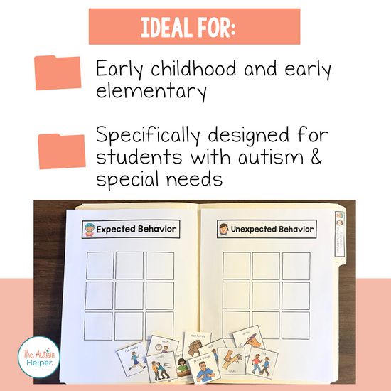 Behavior File Folder Activities – The Autism Helper