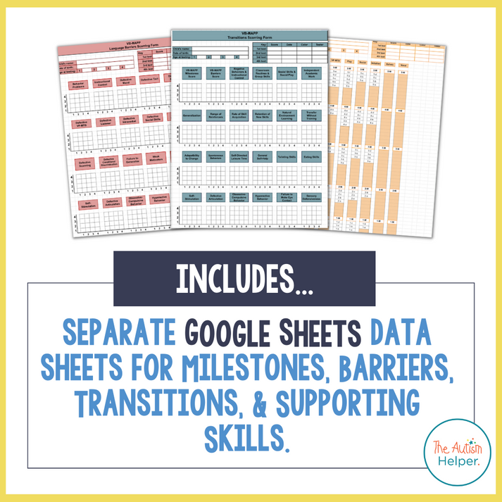 VB-MAPP Digital Master Scoring Forms – The Autism Helper