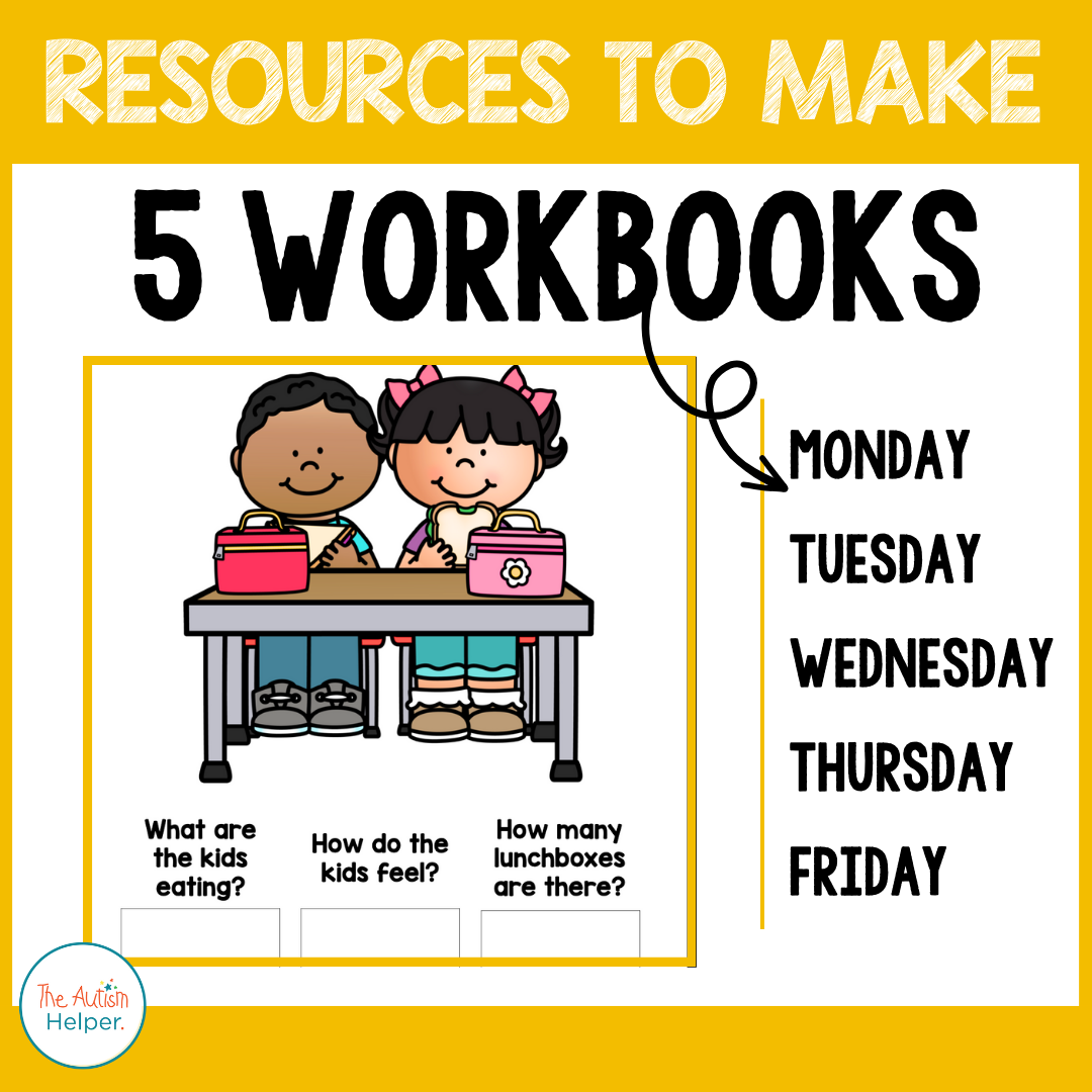 Complex Matching Weekly Workbooks - School Edition – The Autism Helper