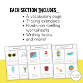Summer Themed Vocabulary Mini Unit – The Autism Helper