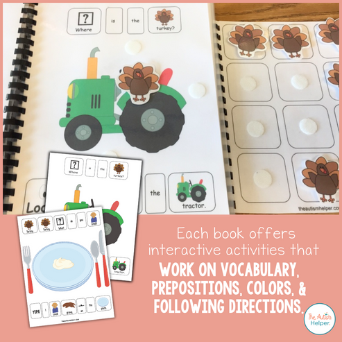 Thanksgiving Adapted Book Series – The Autism Helper
