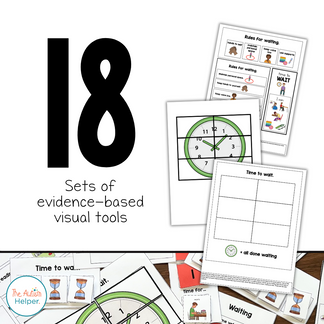 Time Management and Waiting Visuals – The Autism Helper