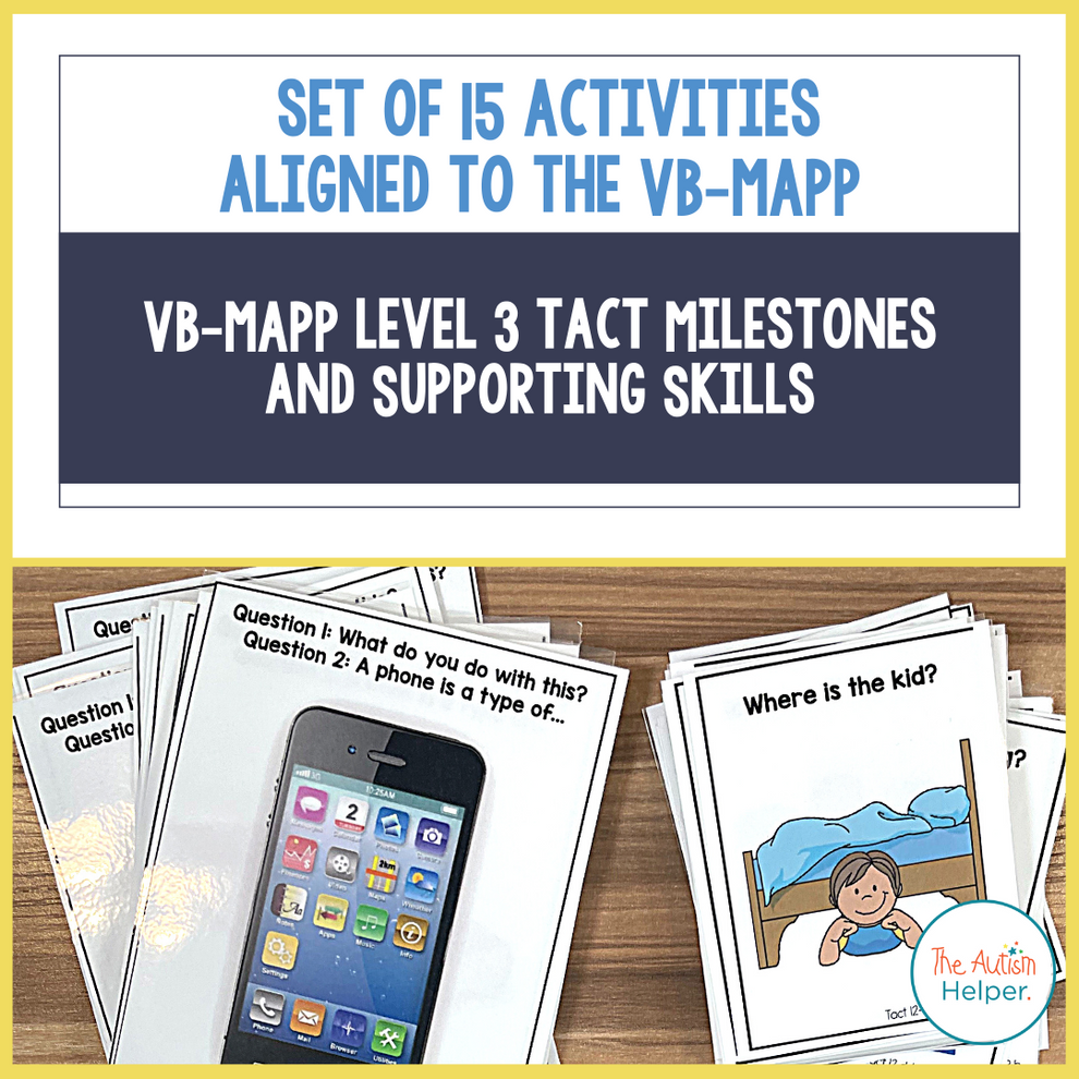 VB-MAPP Task Cards: Tact Level 3 – The Autism Helper