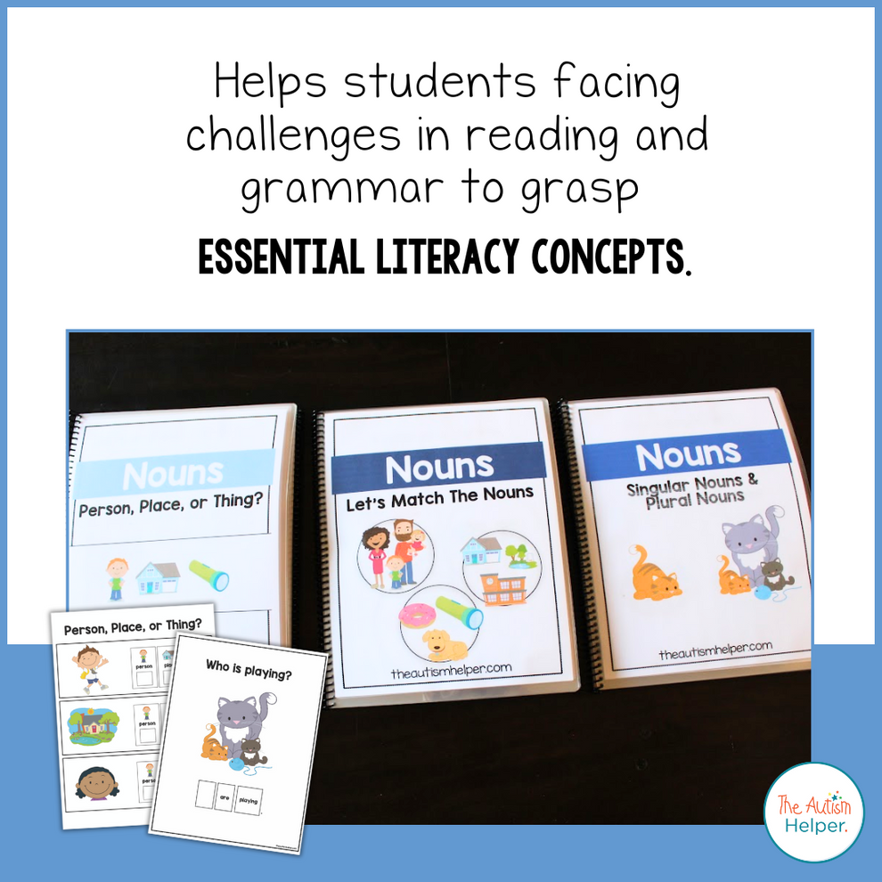 Noun Adapted Book Series – The Autism Helper