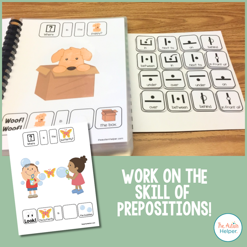 Where is the Animal? Preposition Adapted Book Series – The Autism Helper