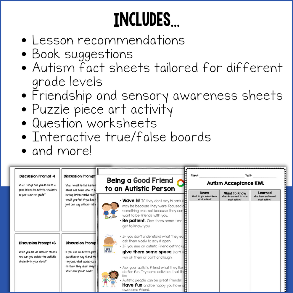 Autism Acceptance Unit – The Autism Helper