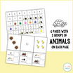 Size, Color, & Counting Animal Adapted Book – The Autism Helper