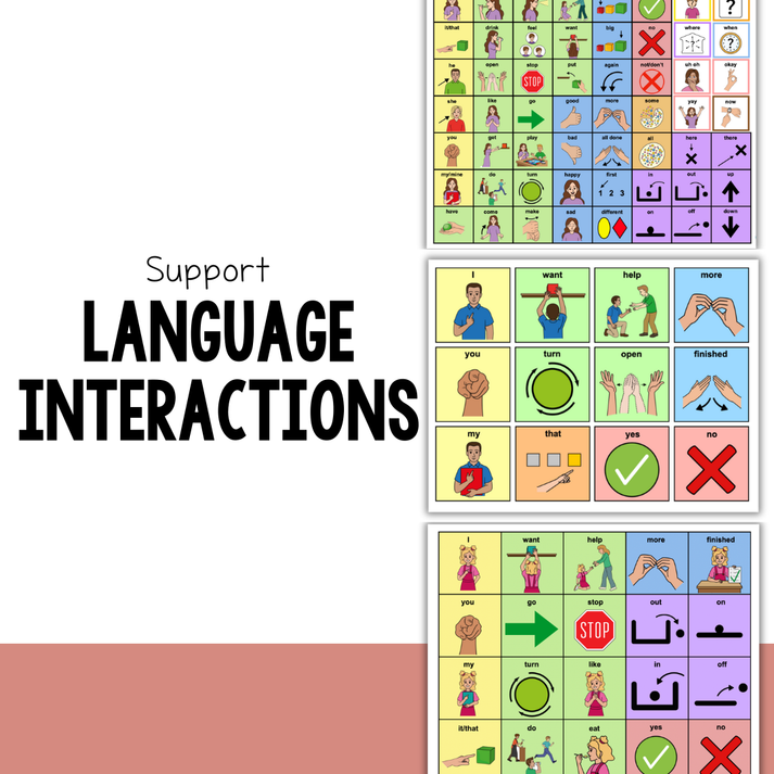 Core Board Set – The Autism Helper