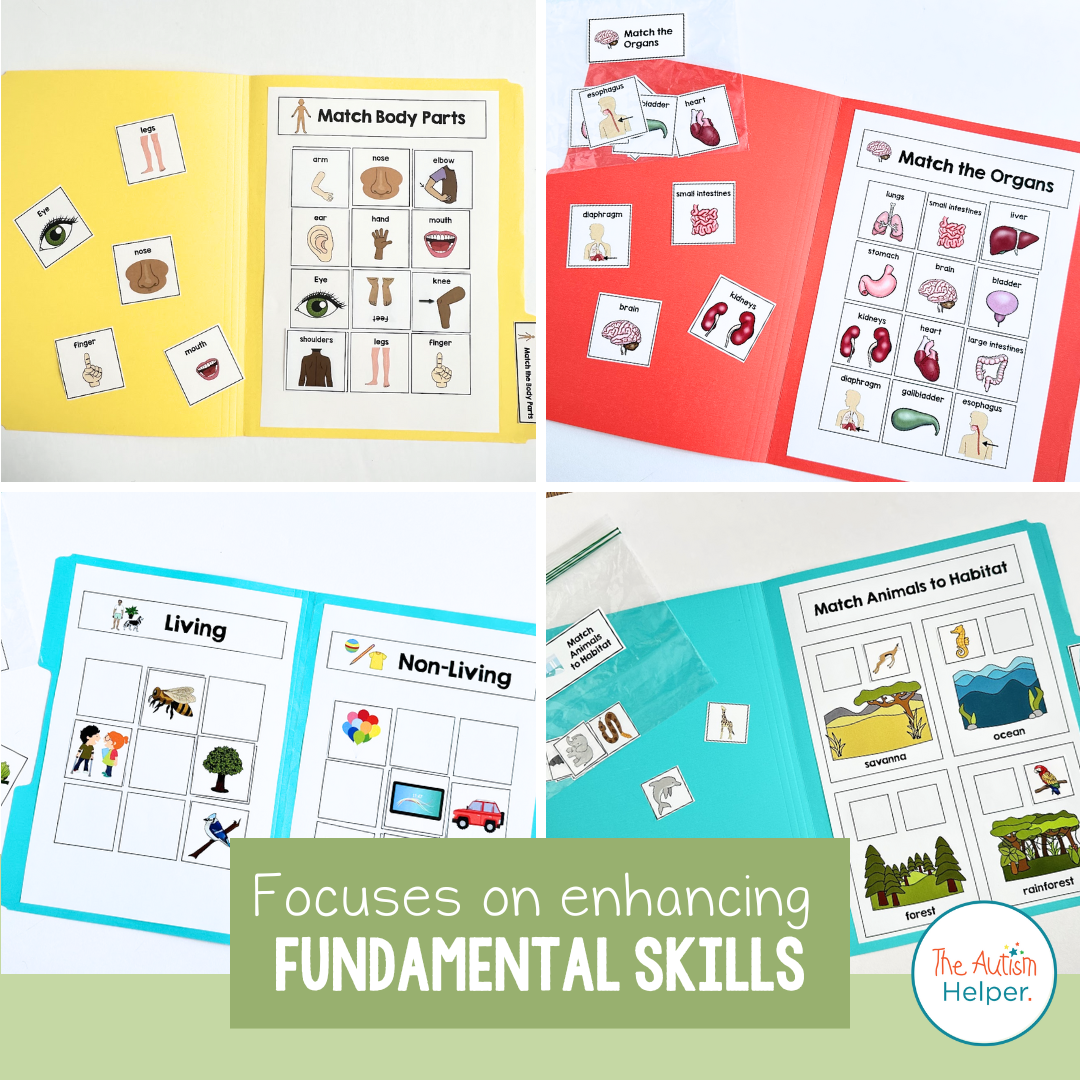 Science File Folder Activities – The Autism Helper