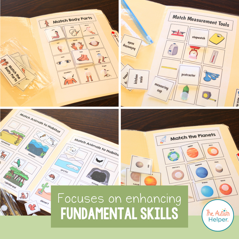 Science File Folder Activities – The Autism Helper