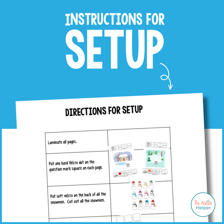 Winter Adapted Book Series – The Autism Helper