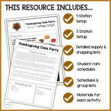 Thanksgiving Class Party Setup Kit – The Autism Helper