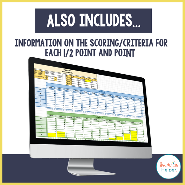 VB-MAPP Digital Master Scoring Forms – The Autism Helper