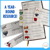 Copy & Trace Seasonal Vocabulary – The Autism Helper