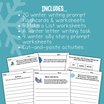 Winter-Themed Visual Writing Prompts and Activities – The Autism Helper