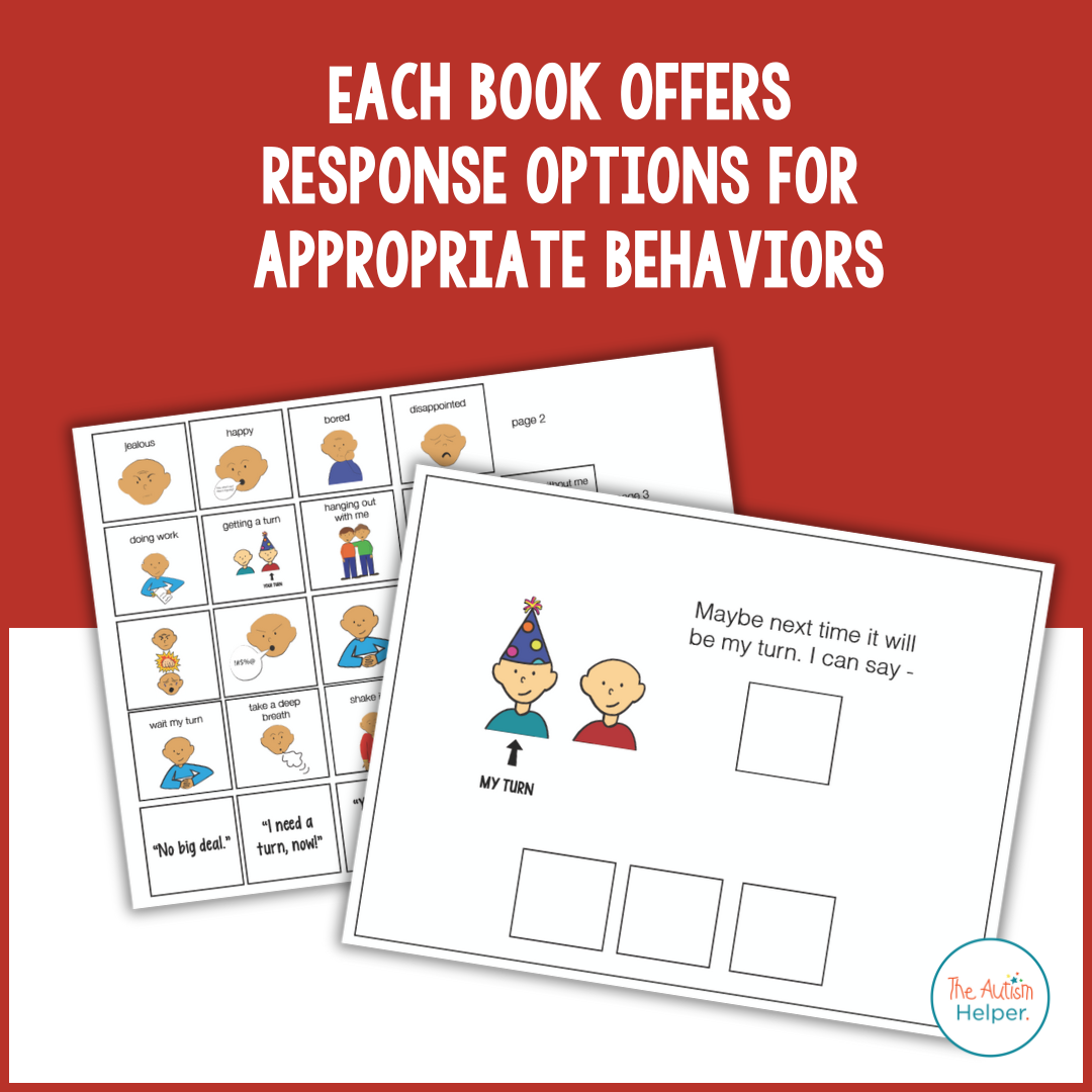 Behavior Social Story Adapted Book Series – The Autism Helper