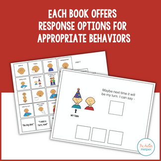 Behavior Social Story Adapted Book Series – The Autism Helper