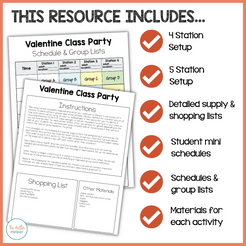 Valentine's Day Class Party Setup Kit – The Autism Helper